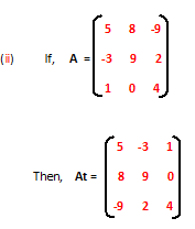 CLASS-10-Matrix-Transpose-Of-a-Matrix